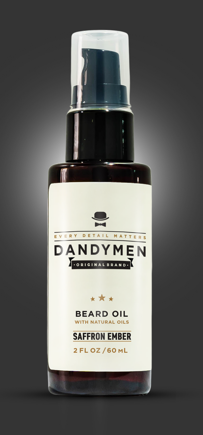 DandyMen Beard Oil - Saffron Ember – GlossGenius