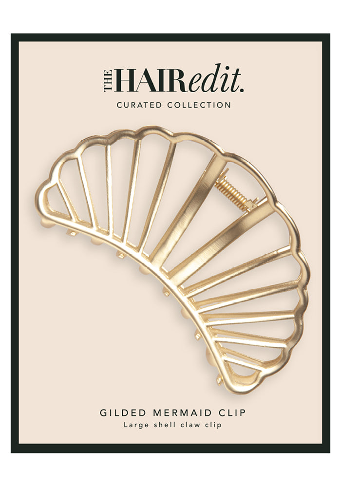 Gilded Mermaid Clip - Gold – GlossGenius