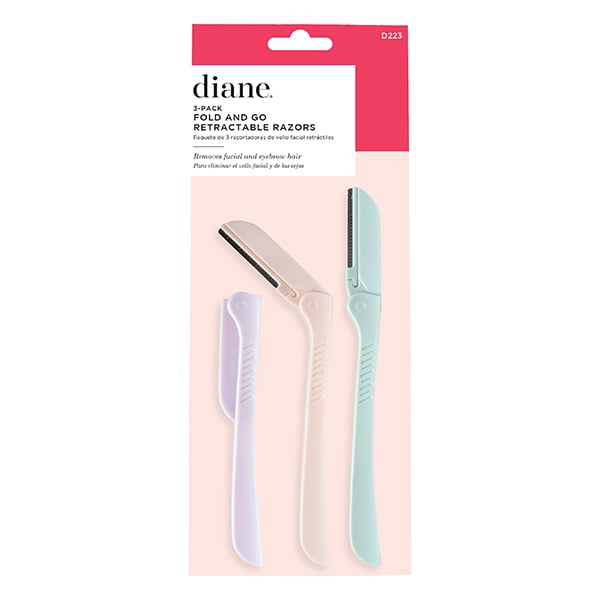 Diane Fold & Go Retractable Razors – GlossGenius