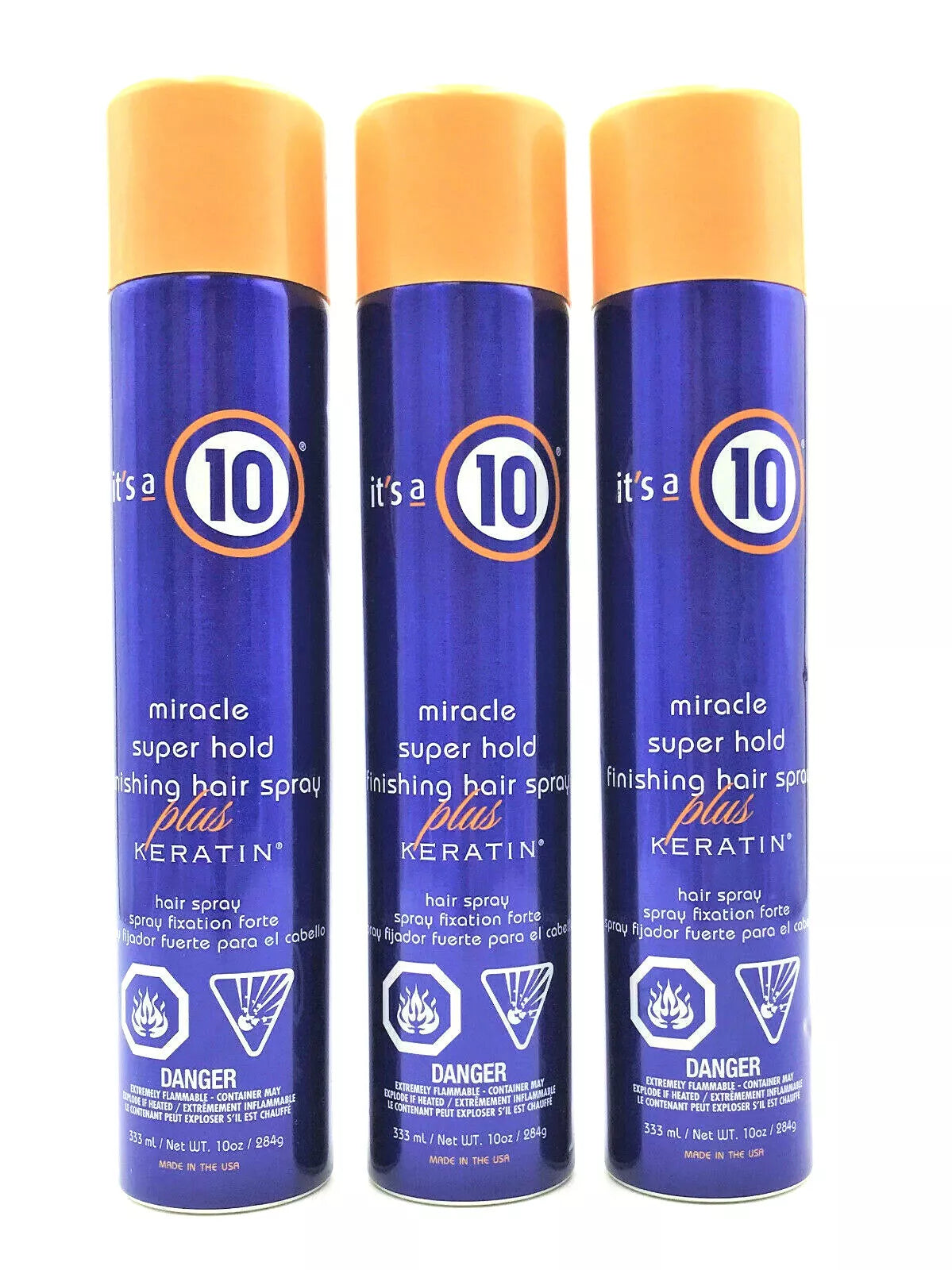 Miracle Spray Hold Finish Hairspray + Keratin – GlossGenius