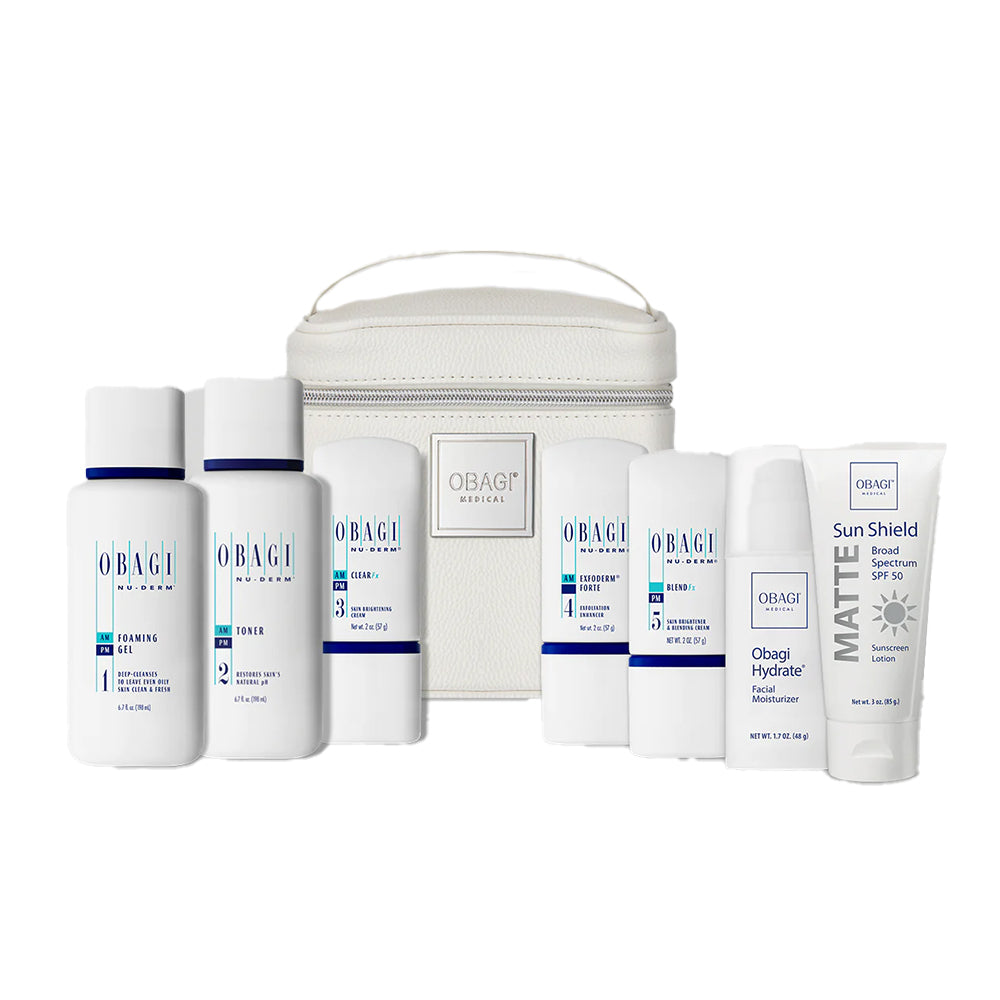 Nu-Derm Fx Starter System Normal-Oily Bag – GlossGenius