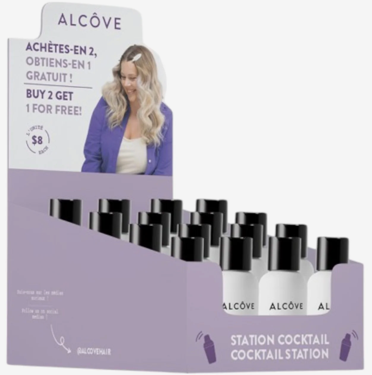 Alcôve Curl Cocktail Kit – GlossGenius