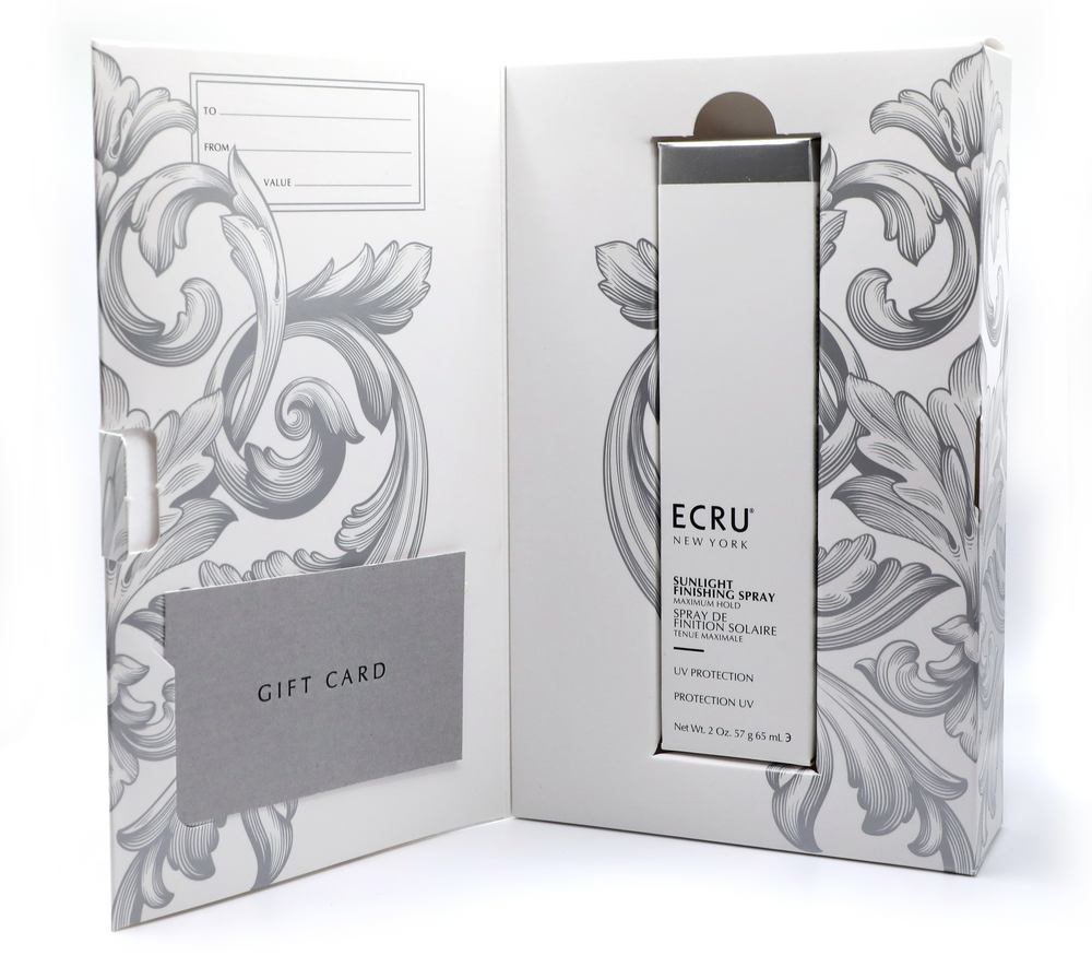 Gift Set - Sunlight Finishing Spray Max with Gift Card Holder – GlossGenius