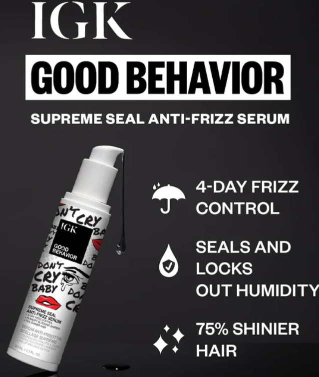 Good Behavior Supreme Seal Anti-Frizz Serum – GlossGenius