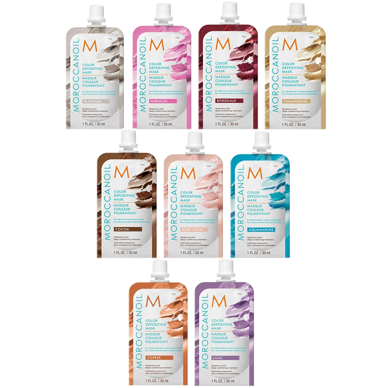 MOROCCANOIL COLOR DEPOSITING MASK Single-Use Packettes – GlossGenius