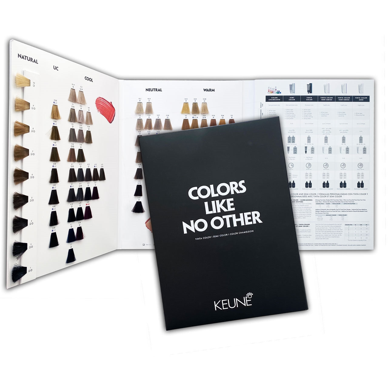Keune Color Swatch Chart – GlossGenius