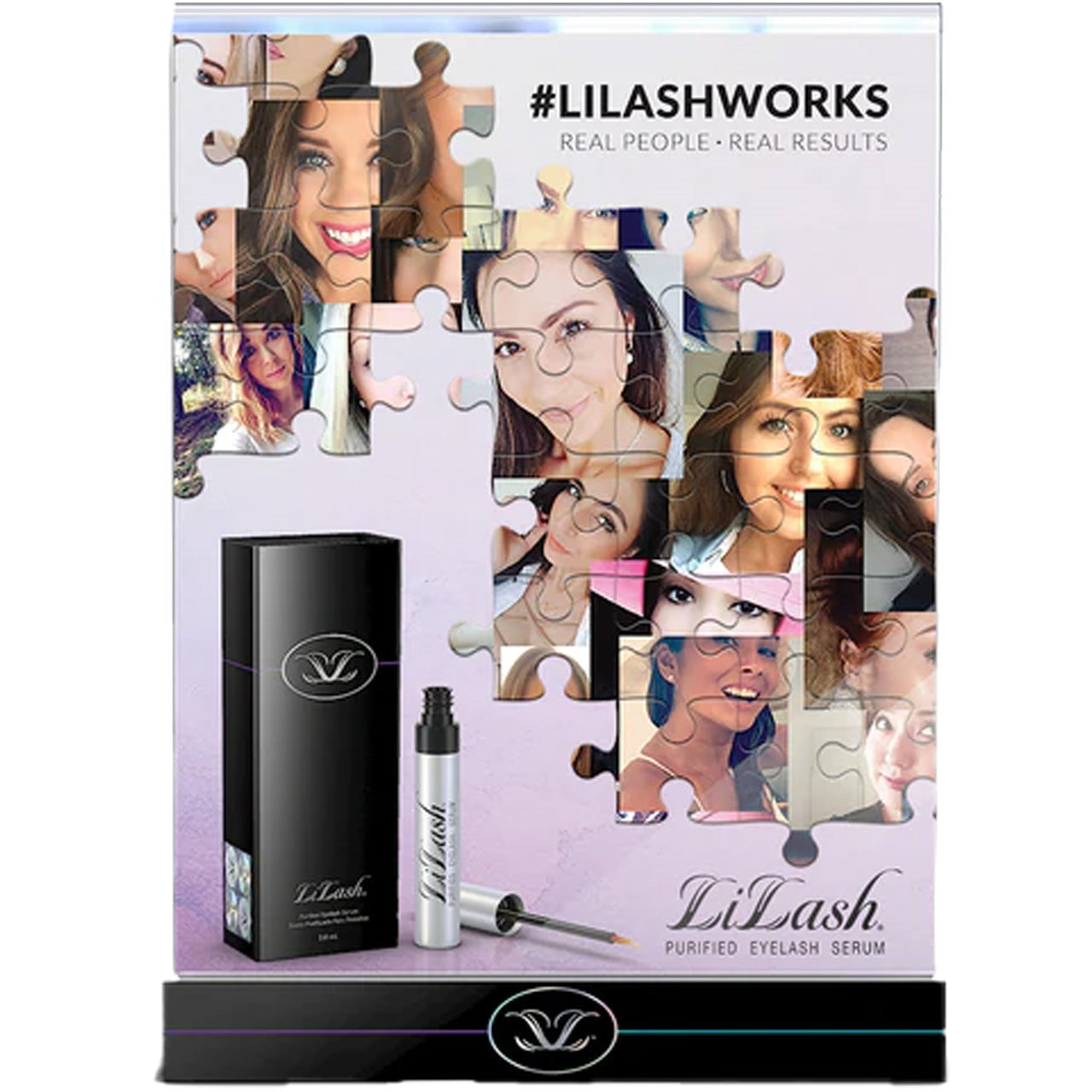 LiLash Acrylic Counter Display – GlossGenius