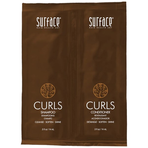 Surface Curls Shampoo & Conditioner Packette – GlossGenius